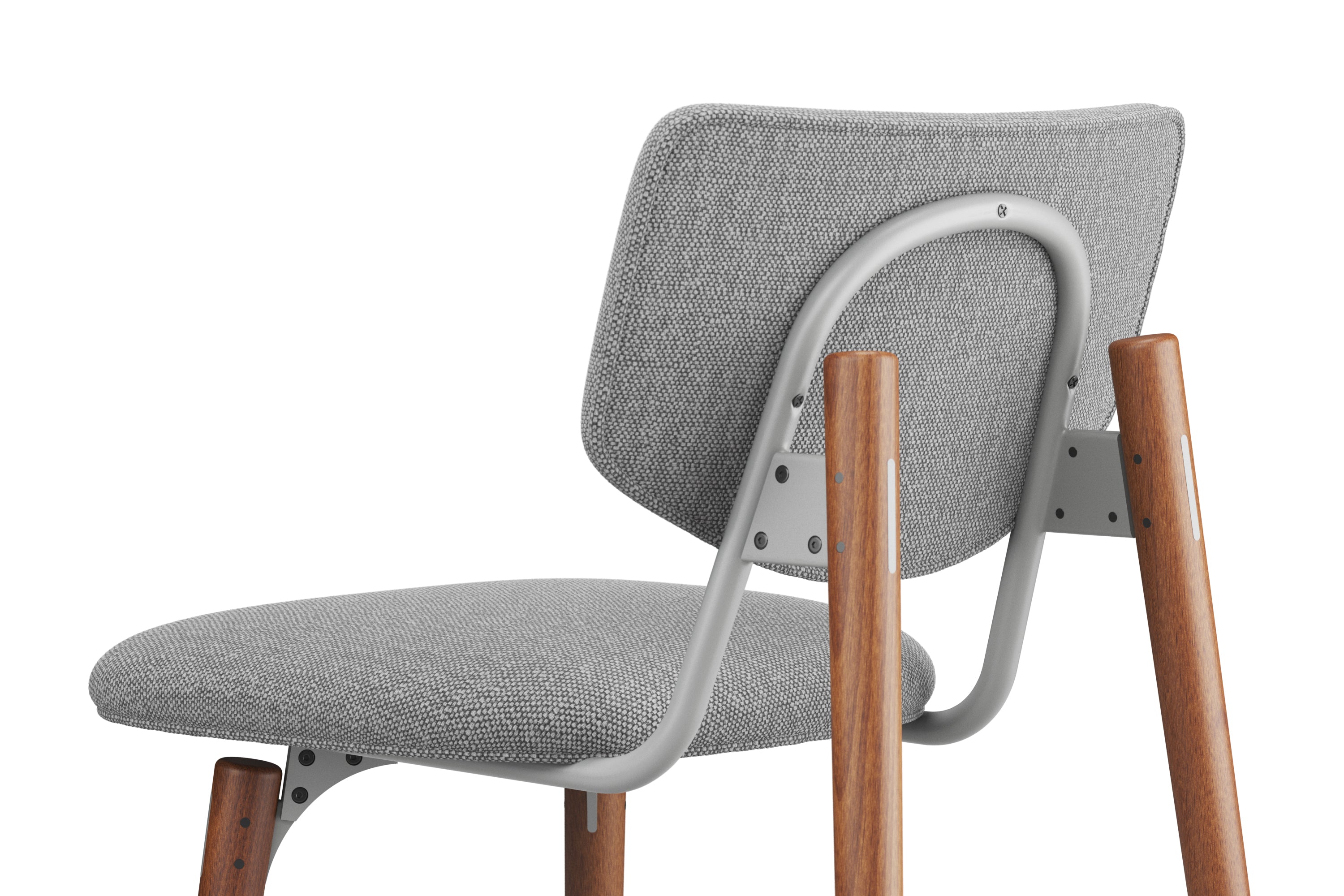 SLS Chair 1 - Wooden legs - Grey – Hayche (H Furniture Ltd)